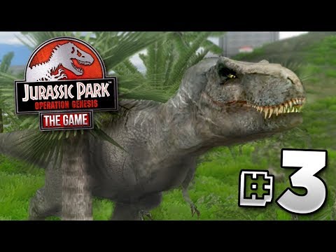 A T.Rex Is Born! - Jurassic Park Operation Genesis | Ep3