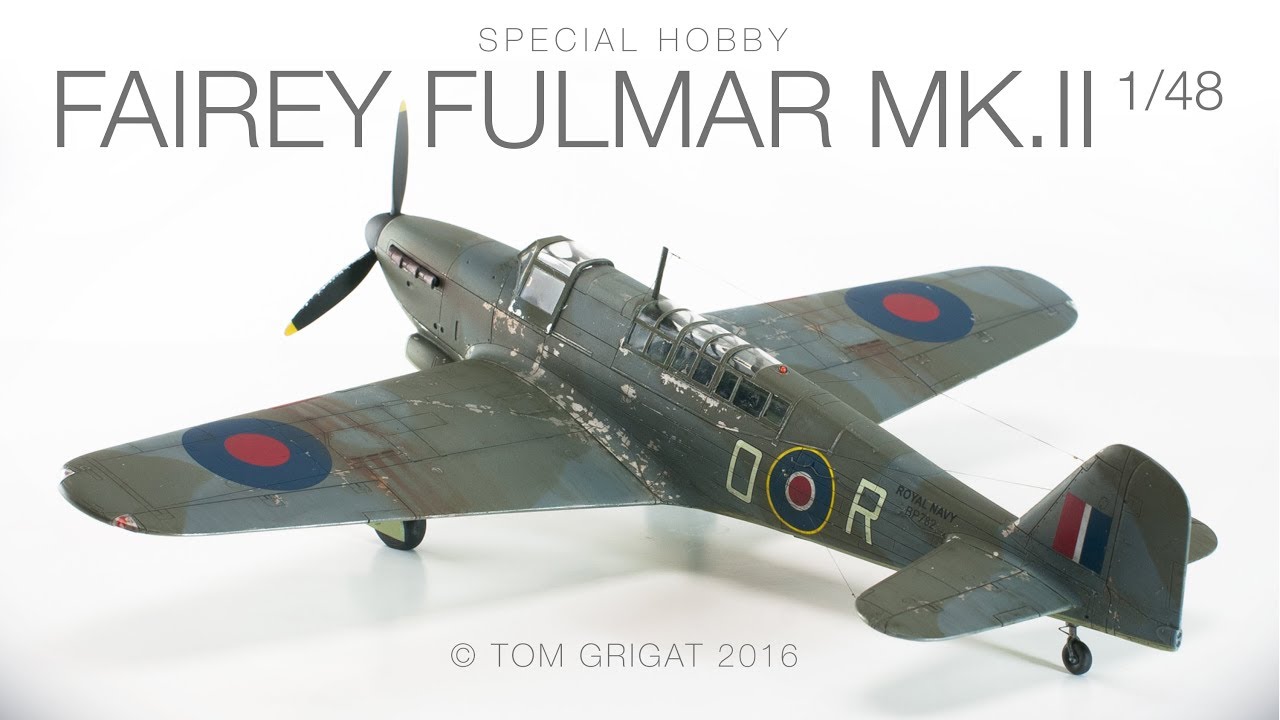 Special Hobby, Fairey Fulmar Mk.II, 1/48, Stopmotion - YouTube