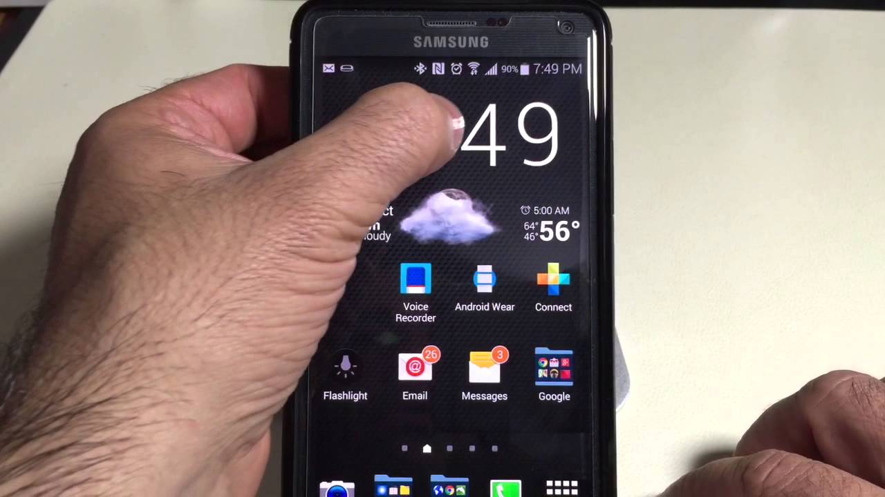 Samsung Galaxy Note 4 Tip: How to use the Multiwindow feature - YouTube
