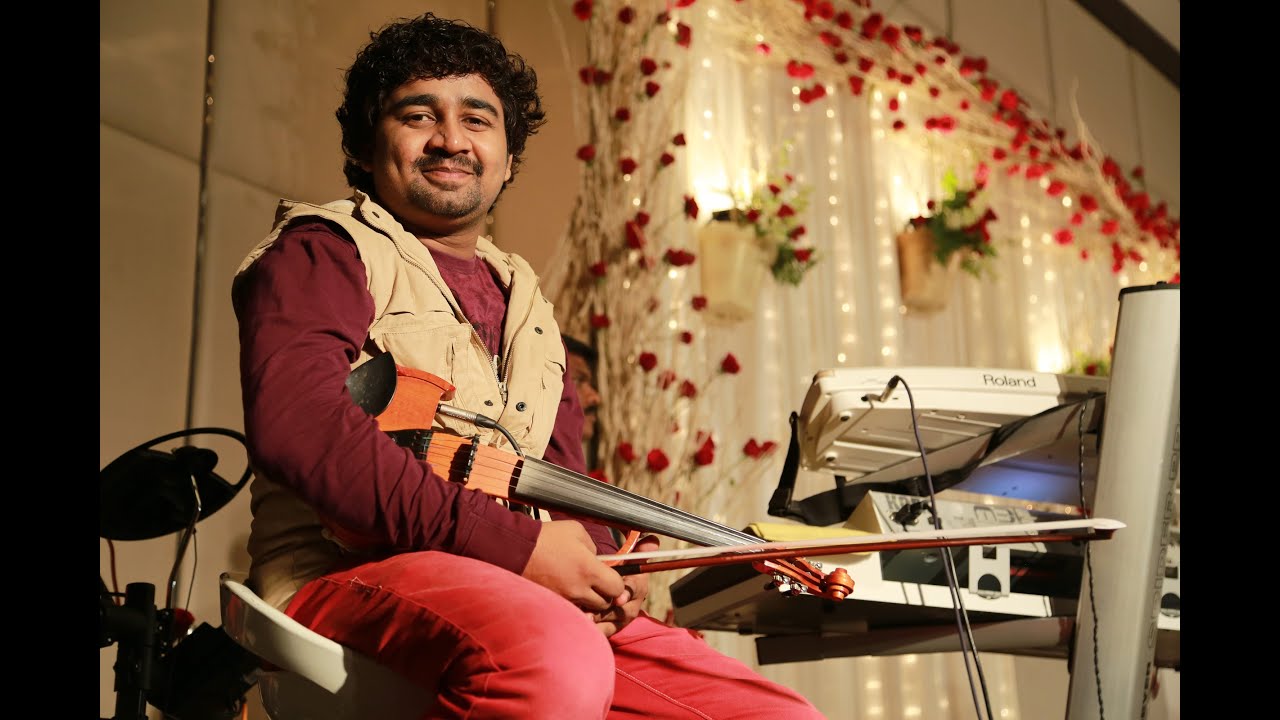 "Raree Rariram" Abhijith P S Nair on Violin Live With His fusion Band ...
