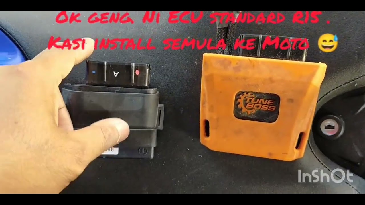 R15 V3 Cara P&P ECU ( Standard/Tuneboss ) - YouTube