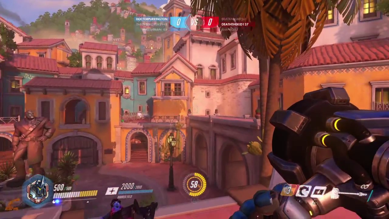 Overwatch - Precision Spychecking (Reinhardt Vs. Sombra) - YouTube