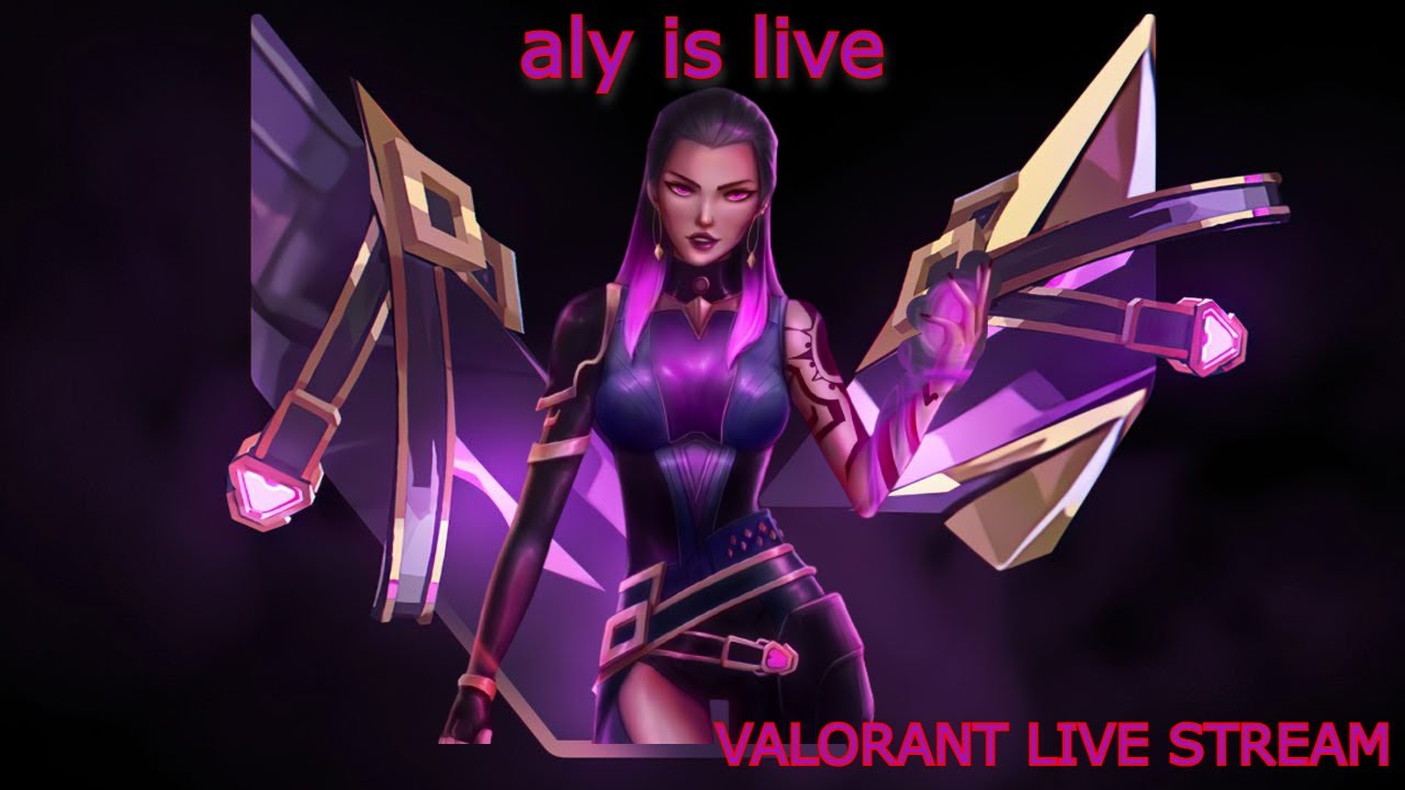Aly is live again with a boom | valorant india live | - YouTube