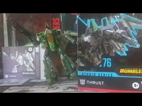 Transformers Studio Series 76 Voyager Class THRUST Bumblebee Movie ...