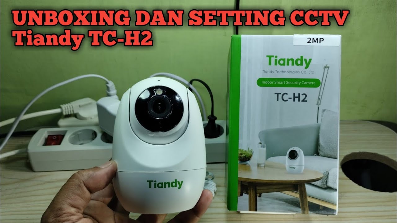 Cara setting cctv Tiandy || Tiandy TC-H2 indoor - YouTube