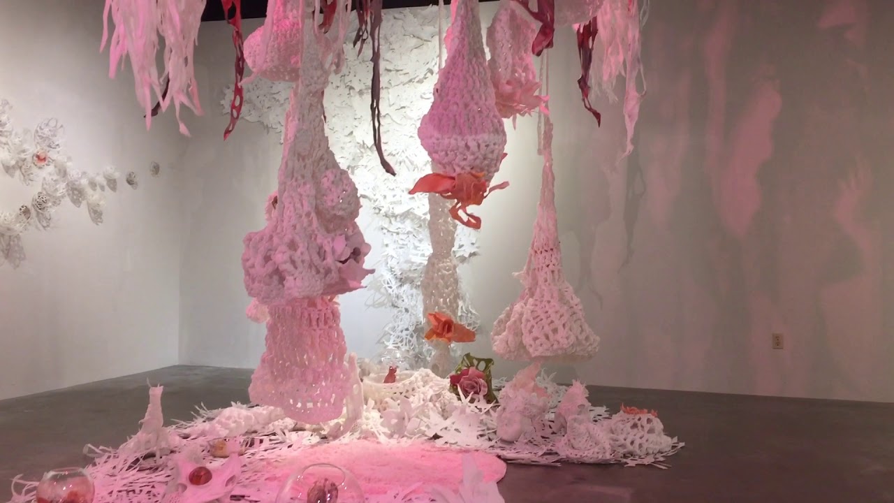 "Aftermath: In the Pink," an installation by artist Leisa Rich - YouTube