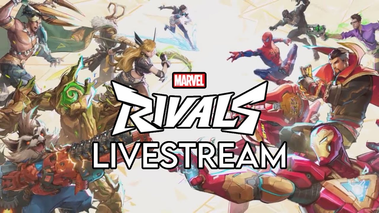 MARVEL RIVALS CLOSED BETA STREAM - YouTube