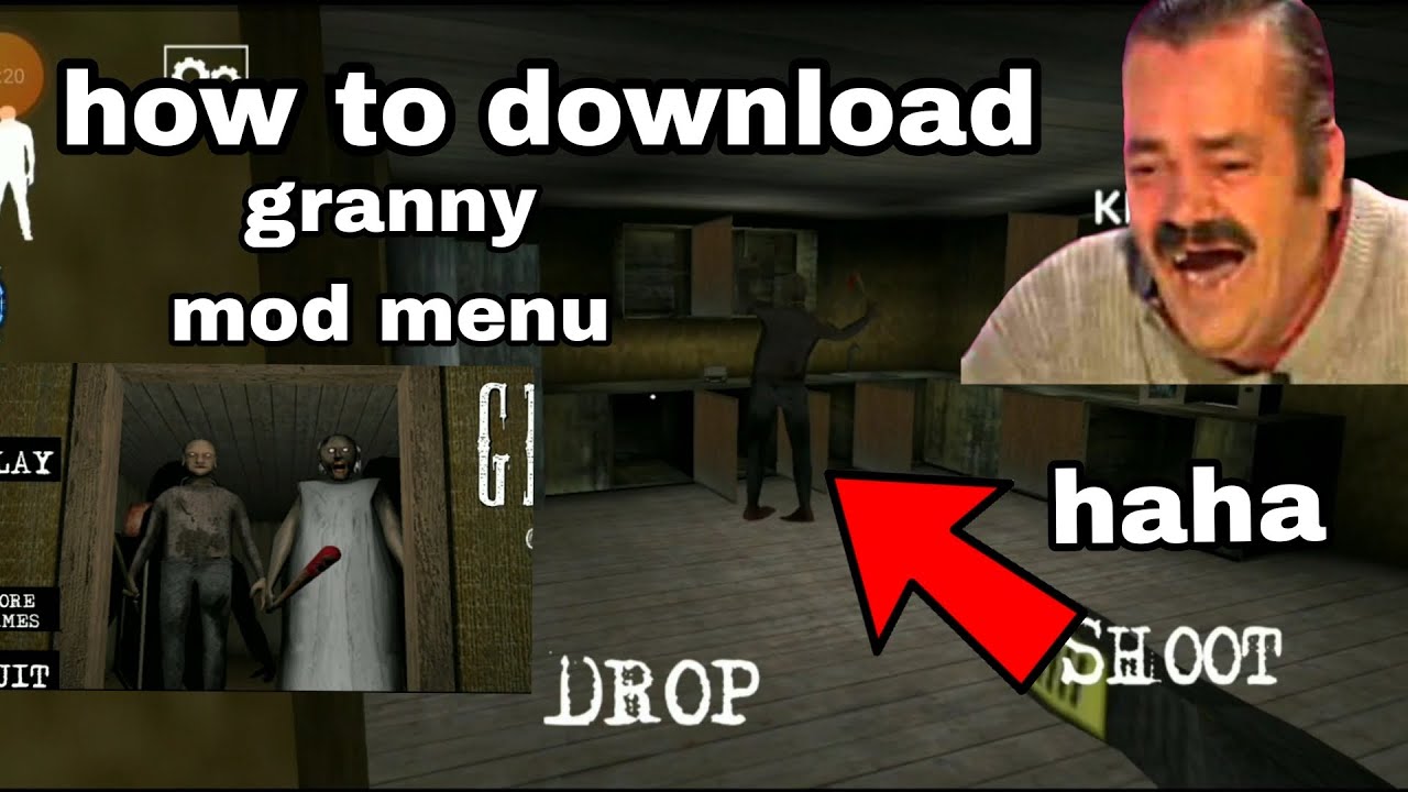 how to download granny mod menu hacker mod by ciber hacker - YouTube