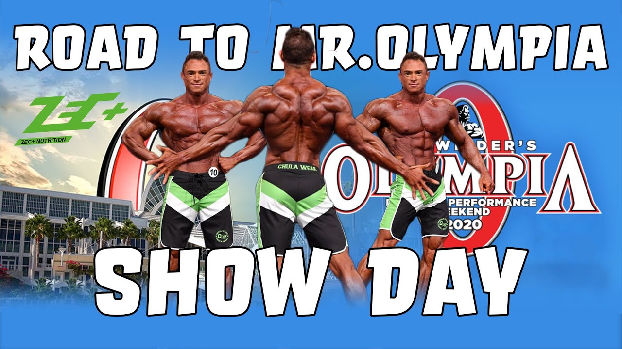ZEC+ Goes Mr.Olympia | Show Day | Riccardo Croci Men's Physique IFBB ...
