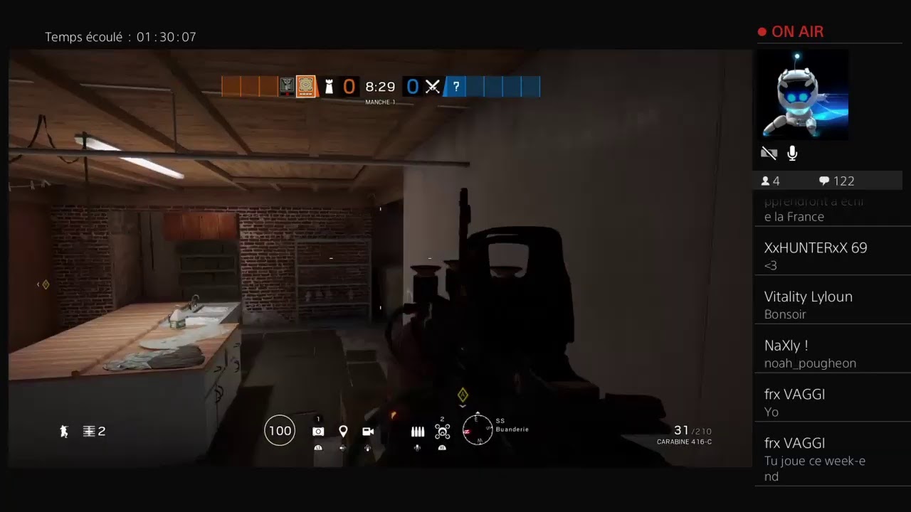 LIVE R6 ON MONTE LE SMURF VENER JOUER - YouTube