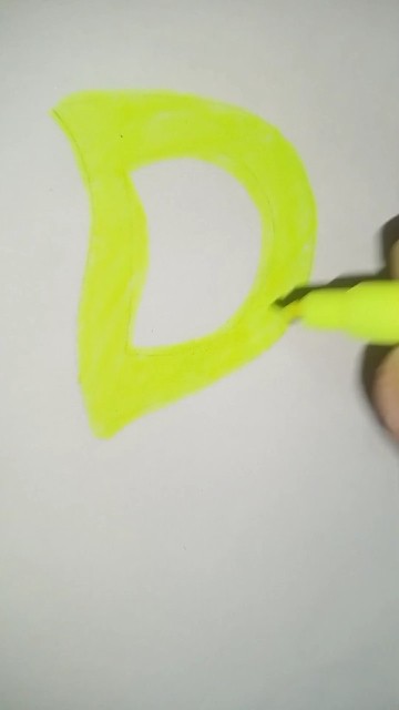 Cute D letter drawing #art ideas#shorts ... - YouTube