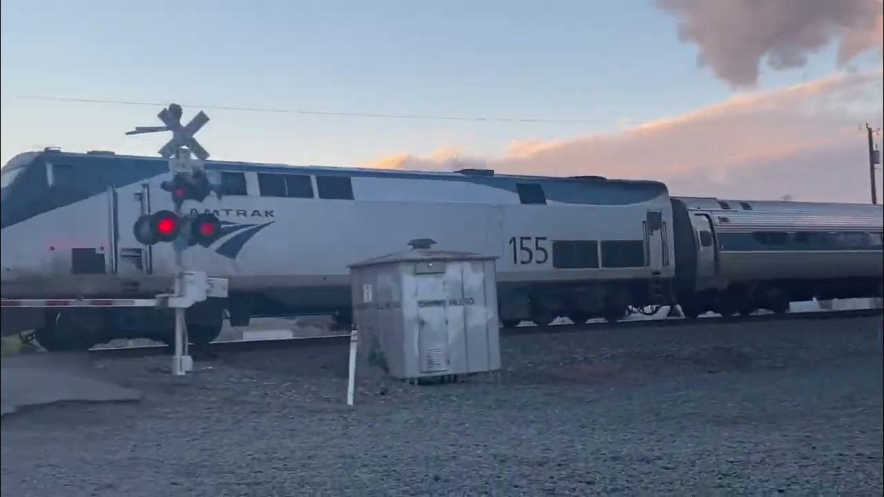 Amtrak P125-05 @ Cherry Hill, VA with P42DC 155 leading - YouTube