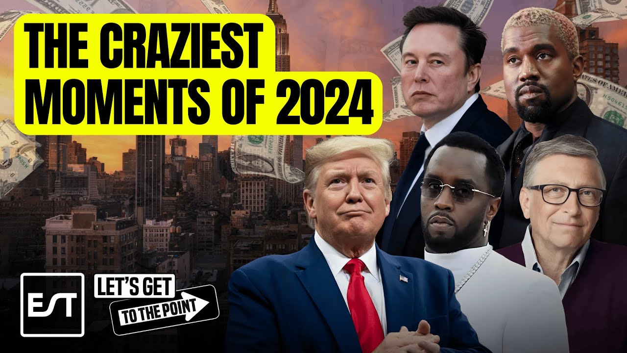 The Craziest Moments Of 2024! Trump, Kanye, Diddy, Elon Musk, Bill ...