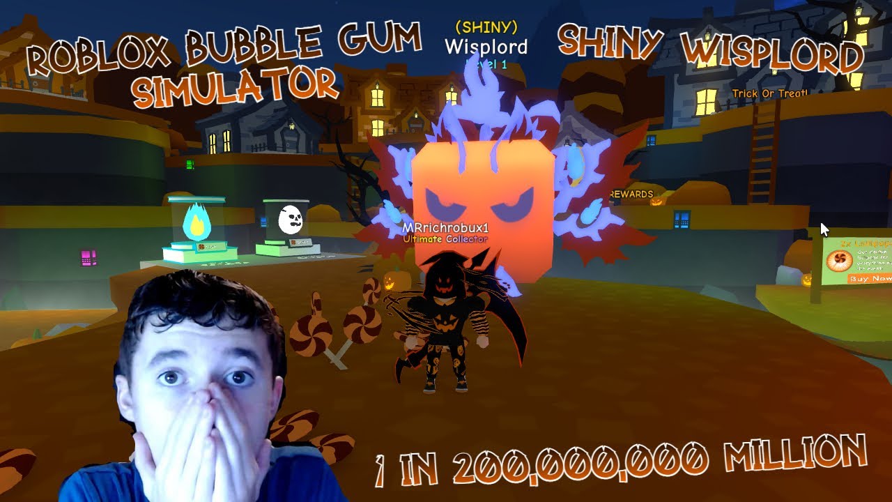 I Hatched A Shiny Wisplord | Roblox Bubble Gum Simulator - YouTube