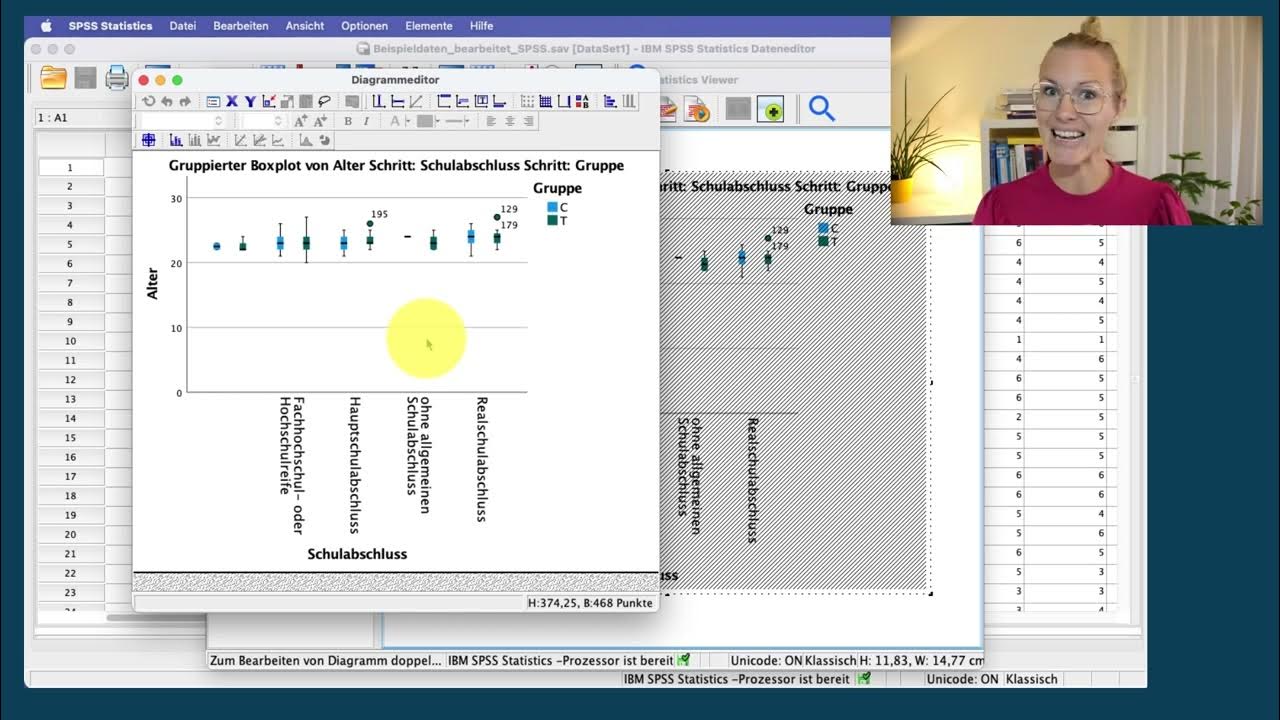 APA Diagramme in SPSS erstellen - YouTube
