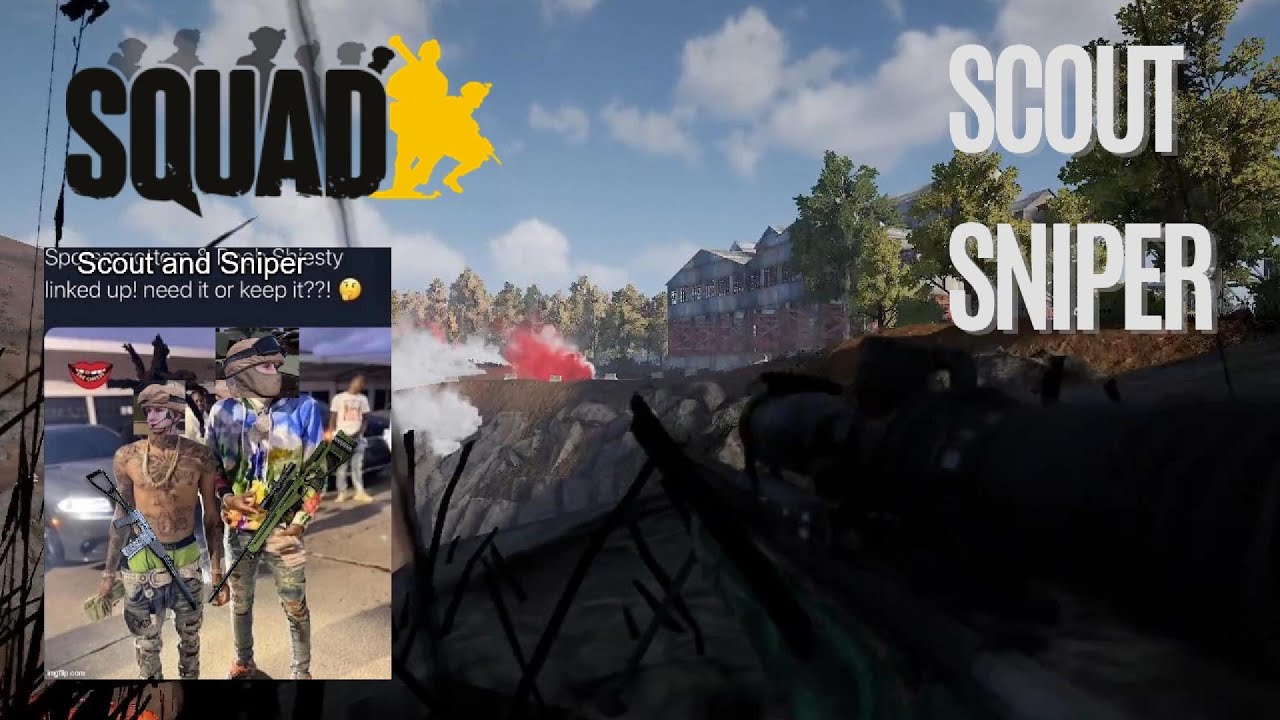 Playing the VDVs scout and sniper as OWI intended | Squad Gameplay - YouTube