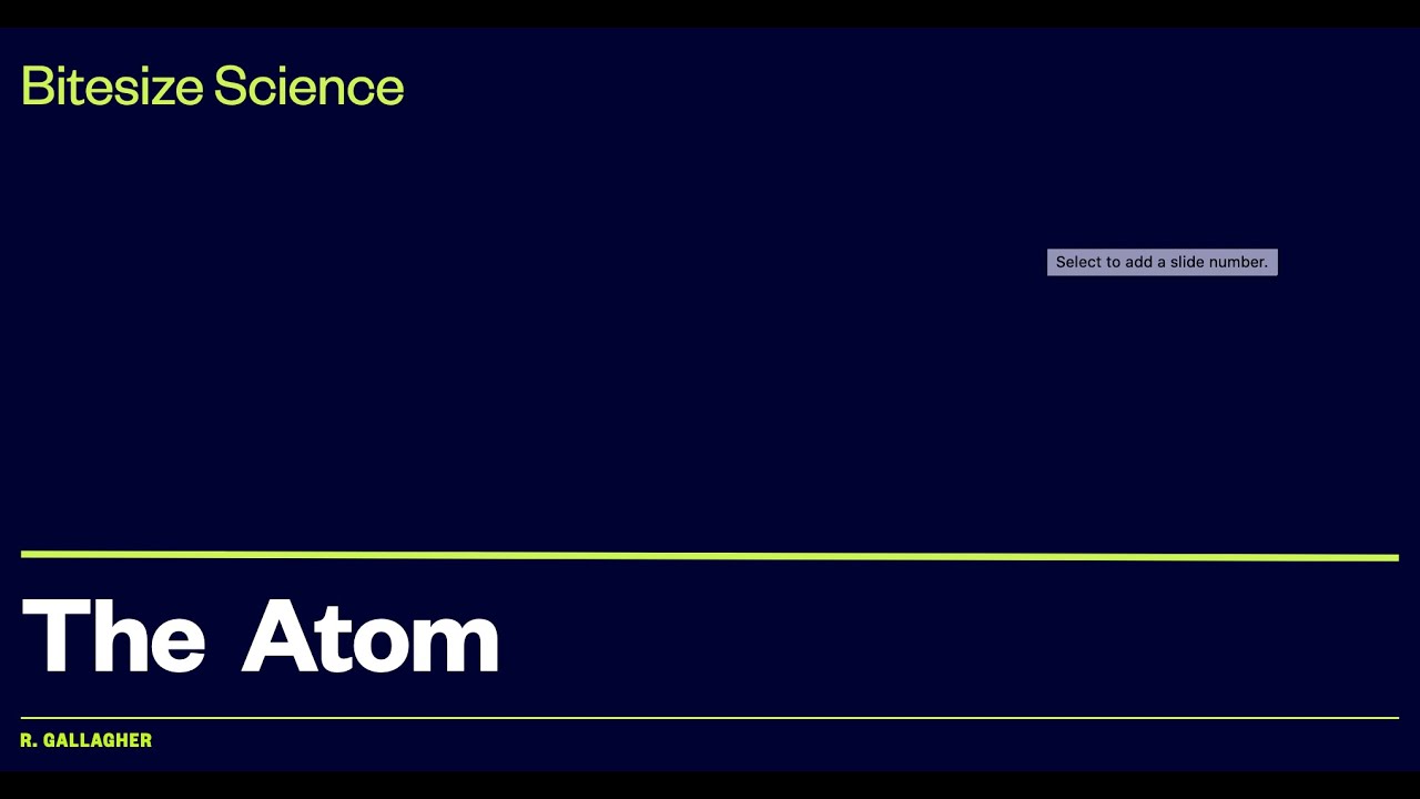 Atomic Structure video lesson - YouTube