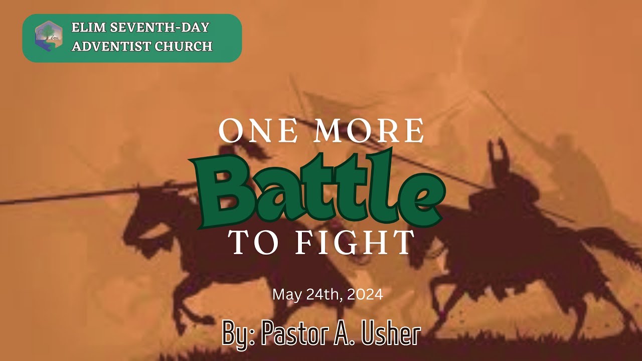 One More Battle To Fight | Dr. Anthony Usher, Pastor - YouTube
