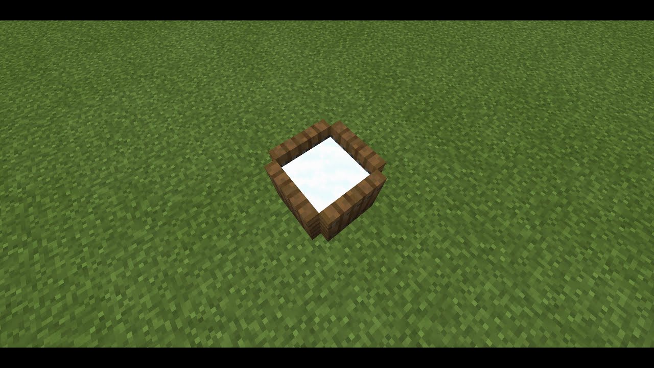 How to place Milk Bucket in Minecraft - YouTube