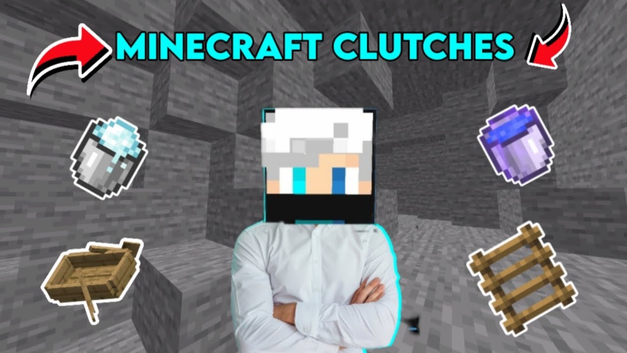 Minecraft clutches || Minecraft || @notvenomgamz - YouTube