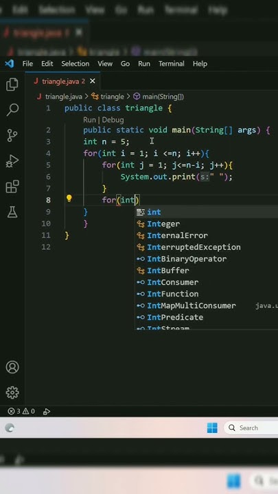 How to create Pattern in Java || Java Interview Pattern Question || #java #coding #pattern - YouTube