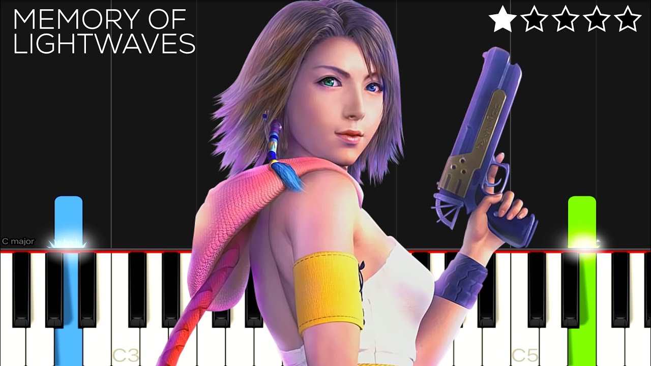 Final Fantasy X-2 - Eternity: Memory of Lightwaves | EASY Piano ...