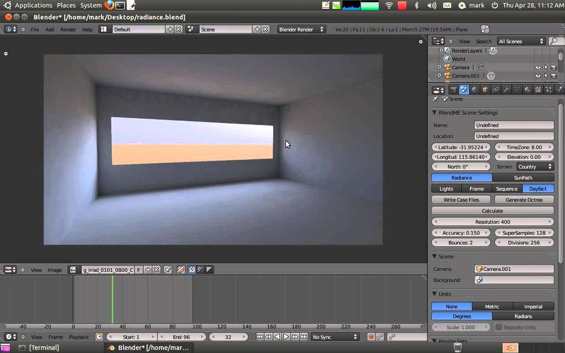 Blender, Radiance and HDR Imaging - YouTube