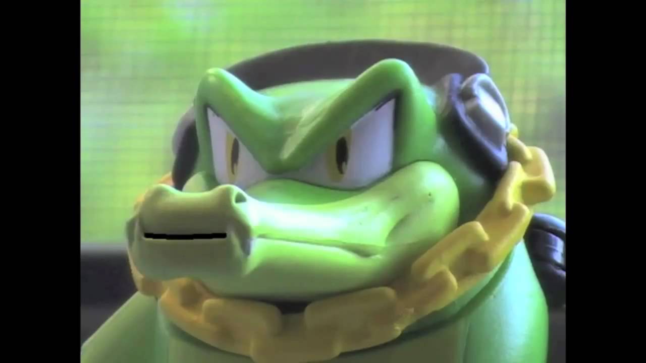 Espio and Vector Stop Motion (Refurbished) - YouTube