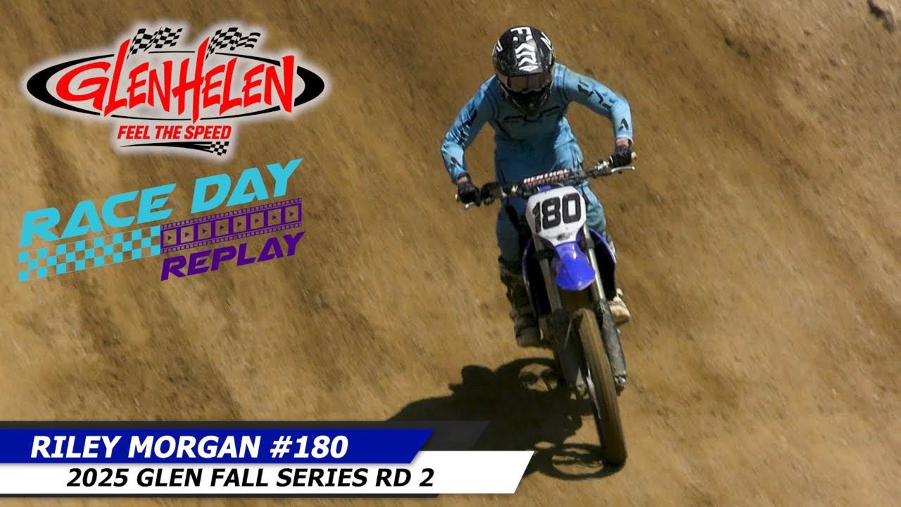 Riley Morgan #180 Glen Helen Raceway 2025 Fall Series Round 2 Dirtbike ...