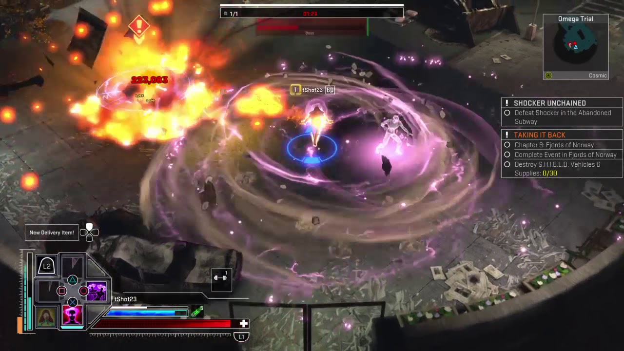 Jean Grey Omega trial Psychic build - YouTube
