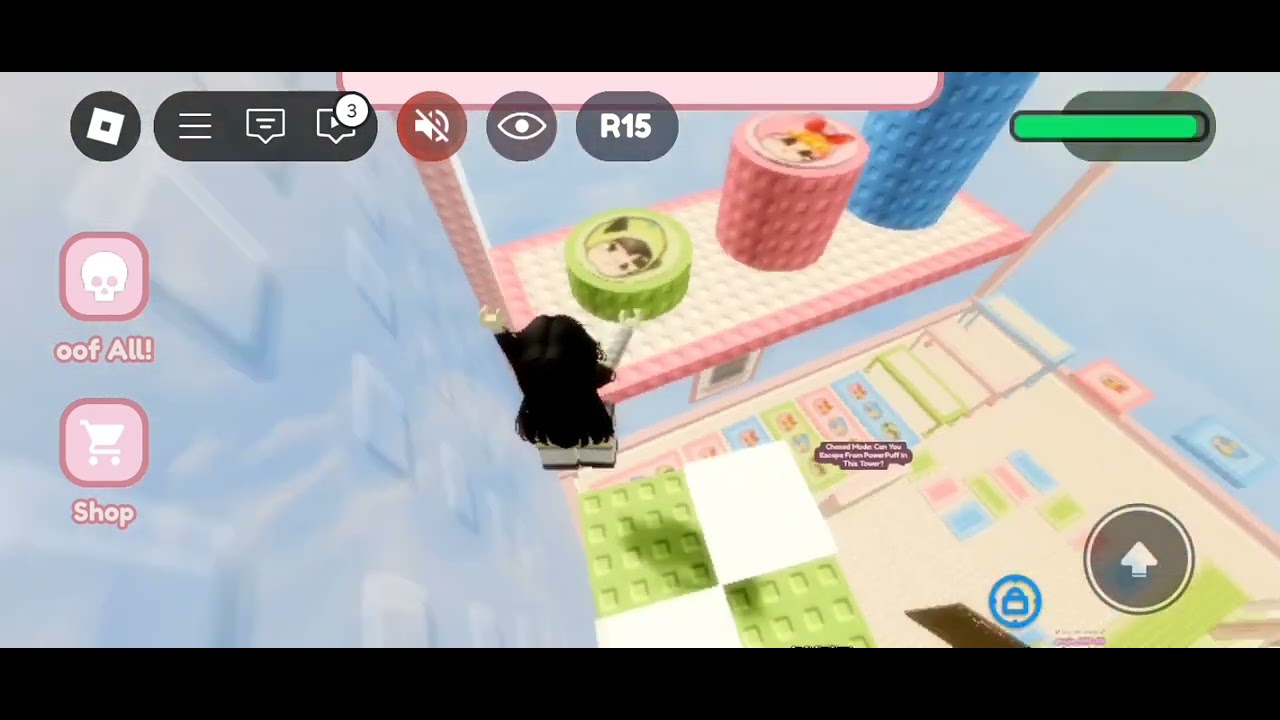 main game power puff tower di Roblox? - YouTube