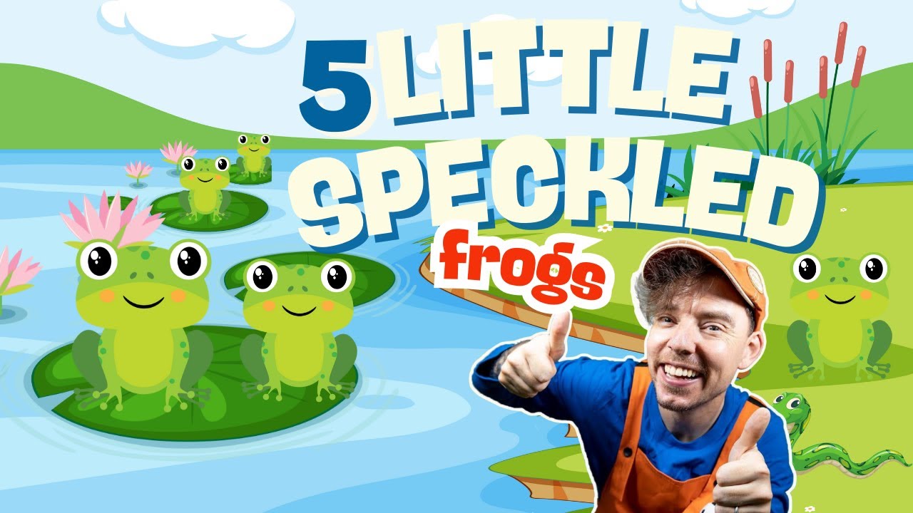 Five Little Speckled Frogs Ukulele Sing Along - YouTube