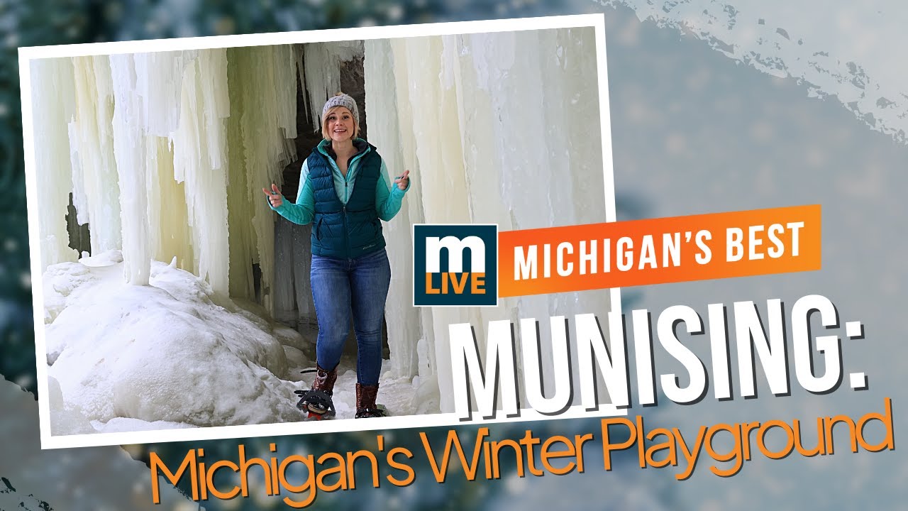 Around MI: Munising - Michigan's Winter Playground - YouTube