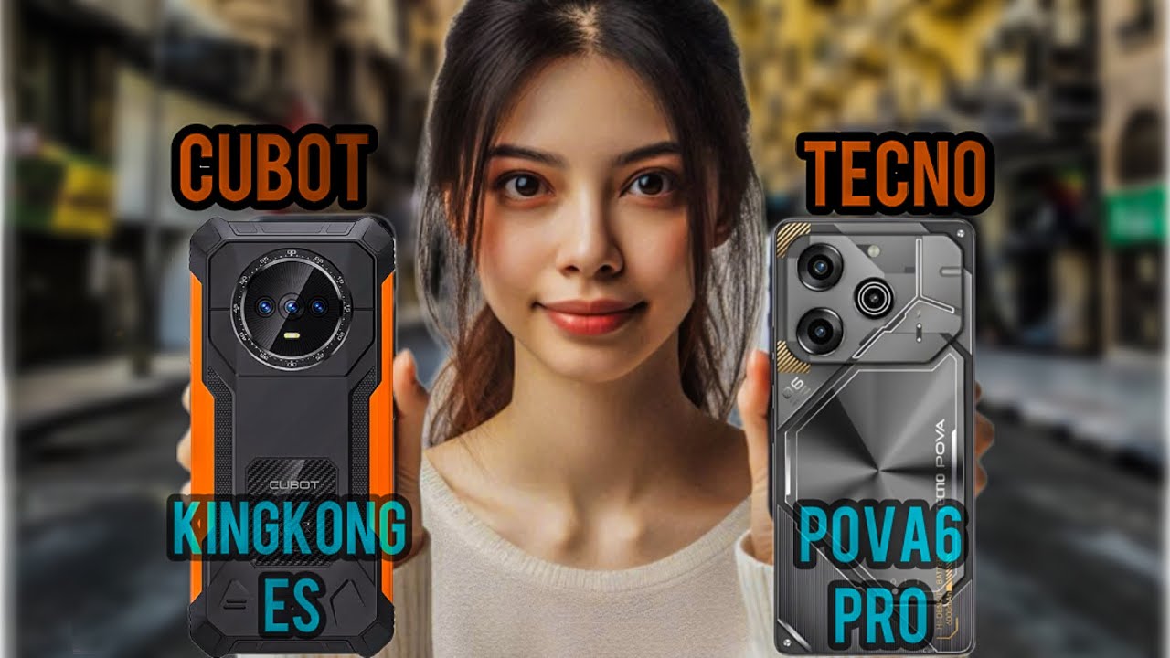 cubot kingkong es vs tecno pova 6 pro comparison ⚡️intech - YouTube
