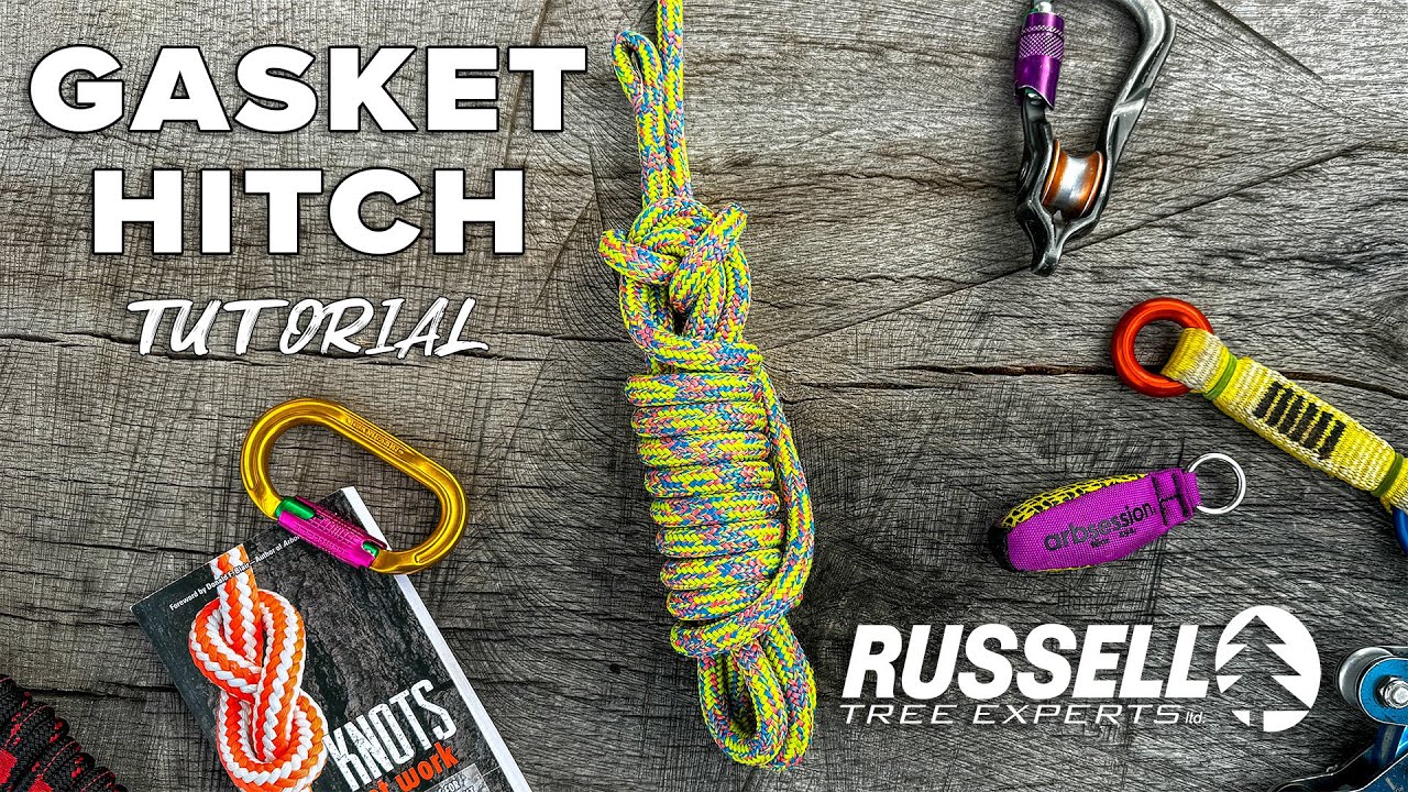 Gasket Hitch (Throwing Knot) Tutorial I Russell Tree Experts - YouTube