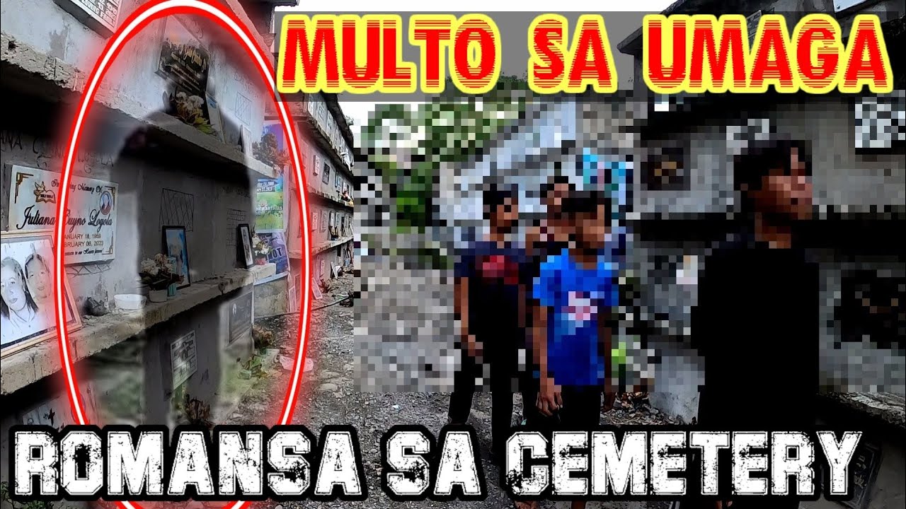 apat na bata sa viral cemetery at multo sa umaga - YouTube