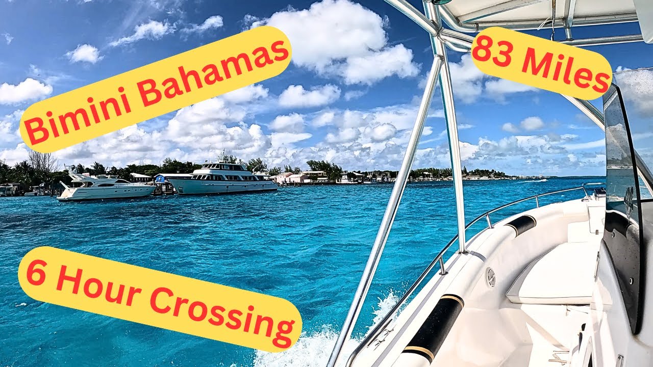 6 Hour Crossing Key Largo To Bimini Bahamas 83 Miles Into the Wind The ...