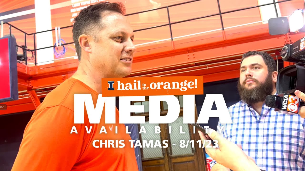 ILLINI VB | Chris Tamas Media Availability 8/11/23 - YouTube