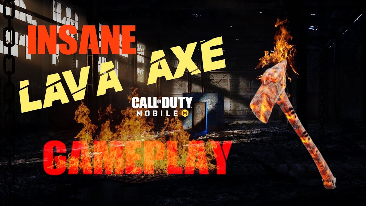 So Is The Lava Axe Worth The Grind? (Knives only gameplay) | Call of ...