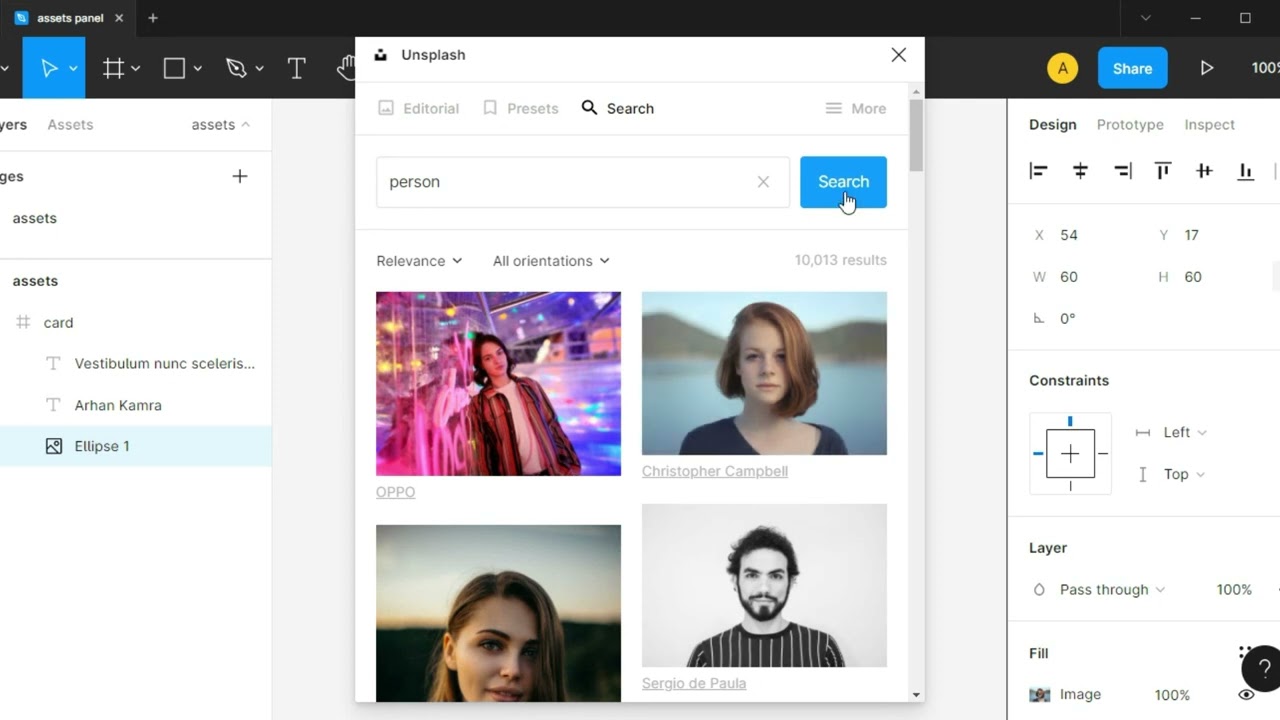 What is assets panel in figma? - YouTube