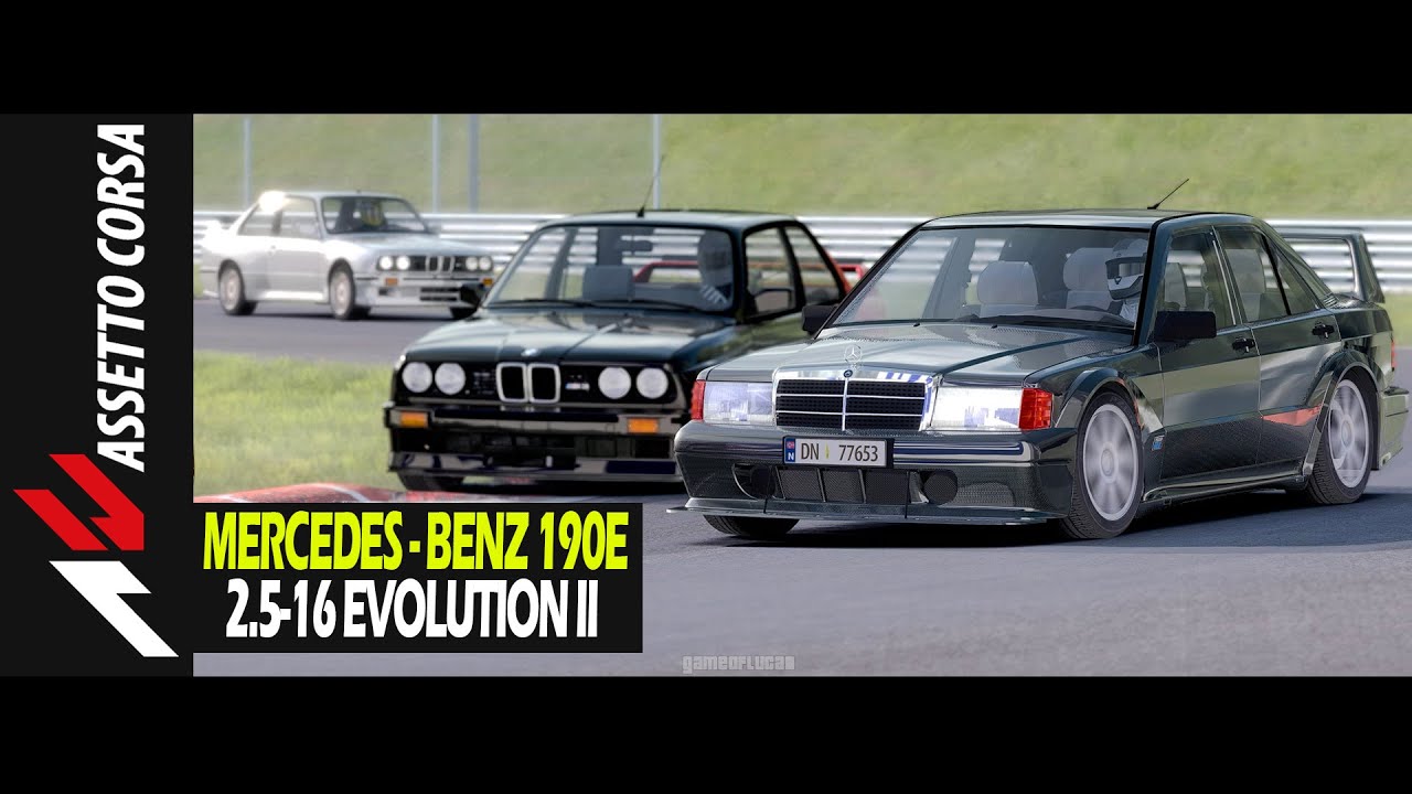 The Legendary Sports Sedan Mercedes Benz 190E 2 5 16 Evo II in Assetto ...