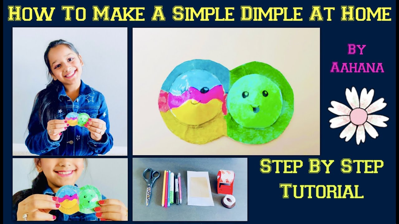 Simple Dimple | A Fidget Toy | How To Make A Simple Dimple At Home ...