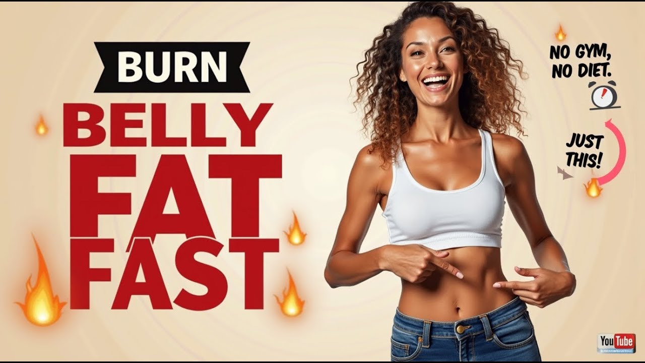 How to Burn Belly Fat Without Exercise - YouTube