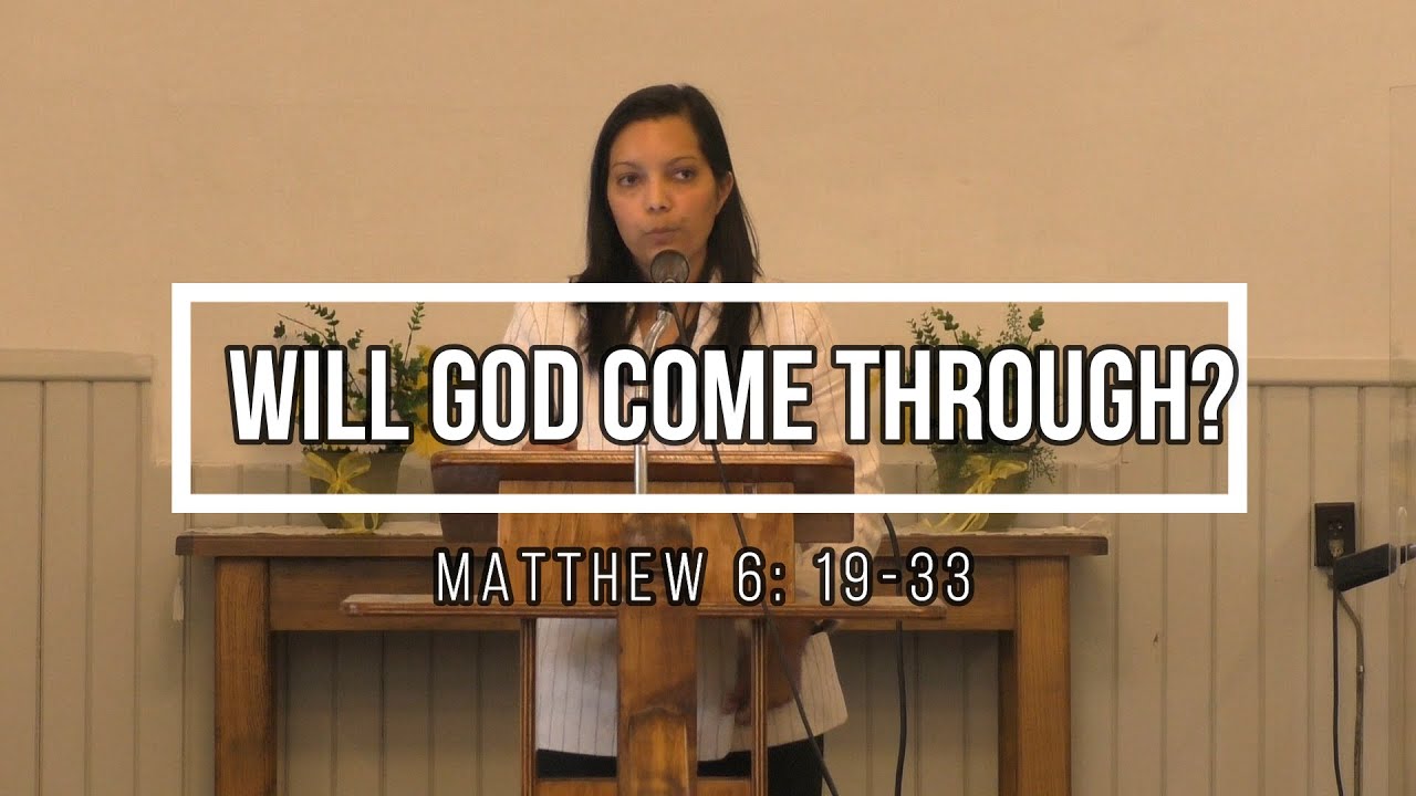 Will God Come Through? - YouTube