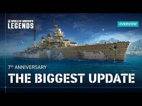 The Biggest Update Ever in World of Warships: Legends