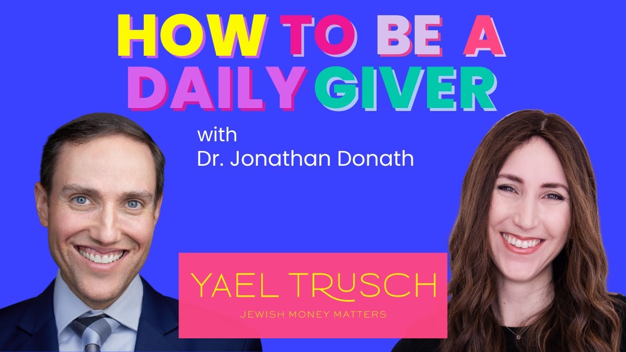 How to be a Daily Giver with Dr. Jonathan Donath - YouTube