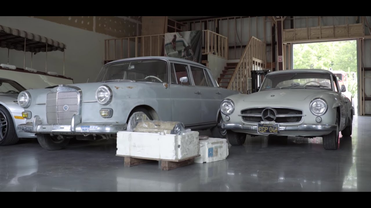 Mercedes Benz Garage Finds - YouTube