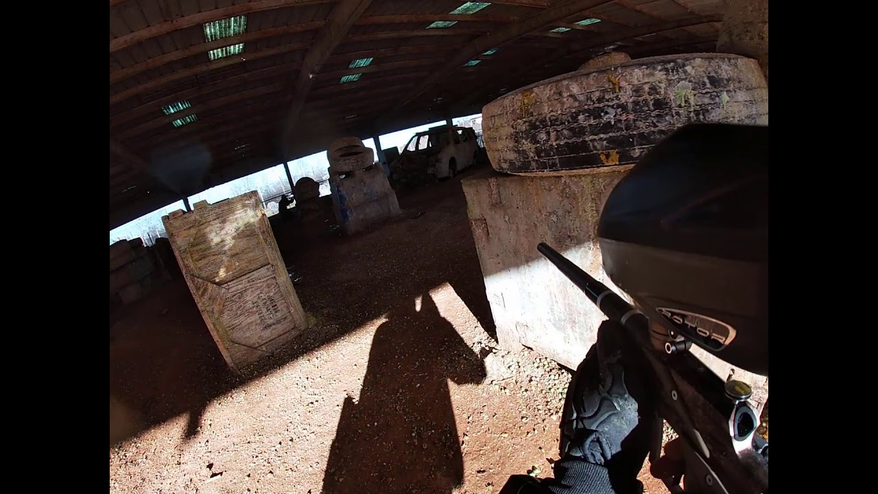 Power Ops Paintball. 1/5/19. HEADSHOT to the CAMERA!! SPLAT!! - YouTube