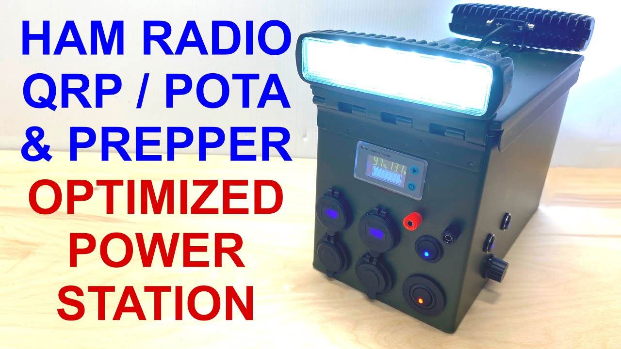 Portable Power Station for HAM and CB radio - Part 1 - YouTube