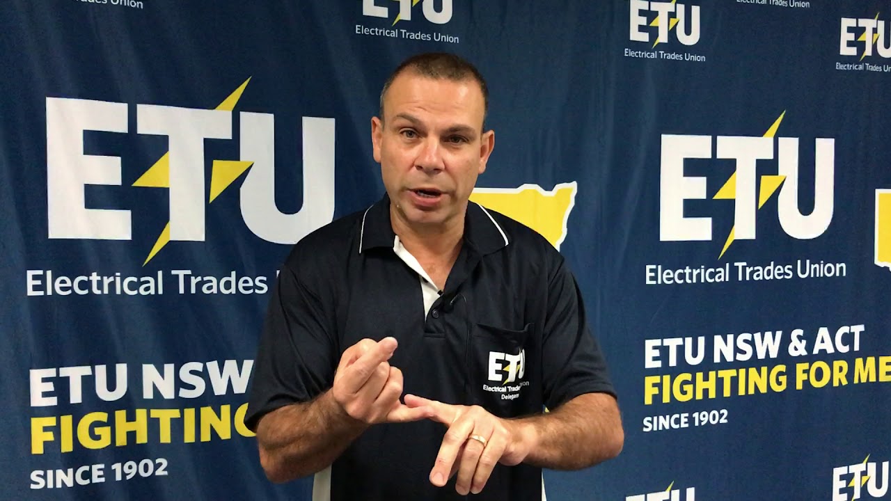 ETU organiser Mark Buttigieg reports on Ausgrid EBA negotiations 2 ...